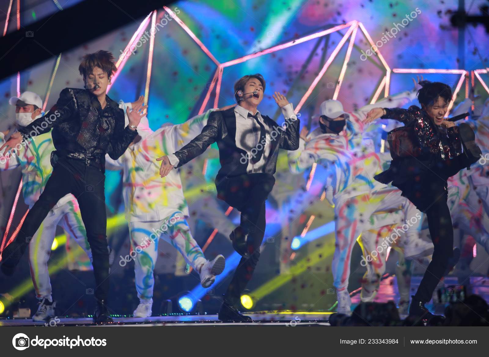 Members South Korean Boy Band Bts Also Known Bangtan Boys – Stock ...