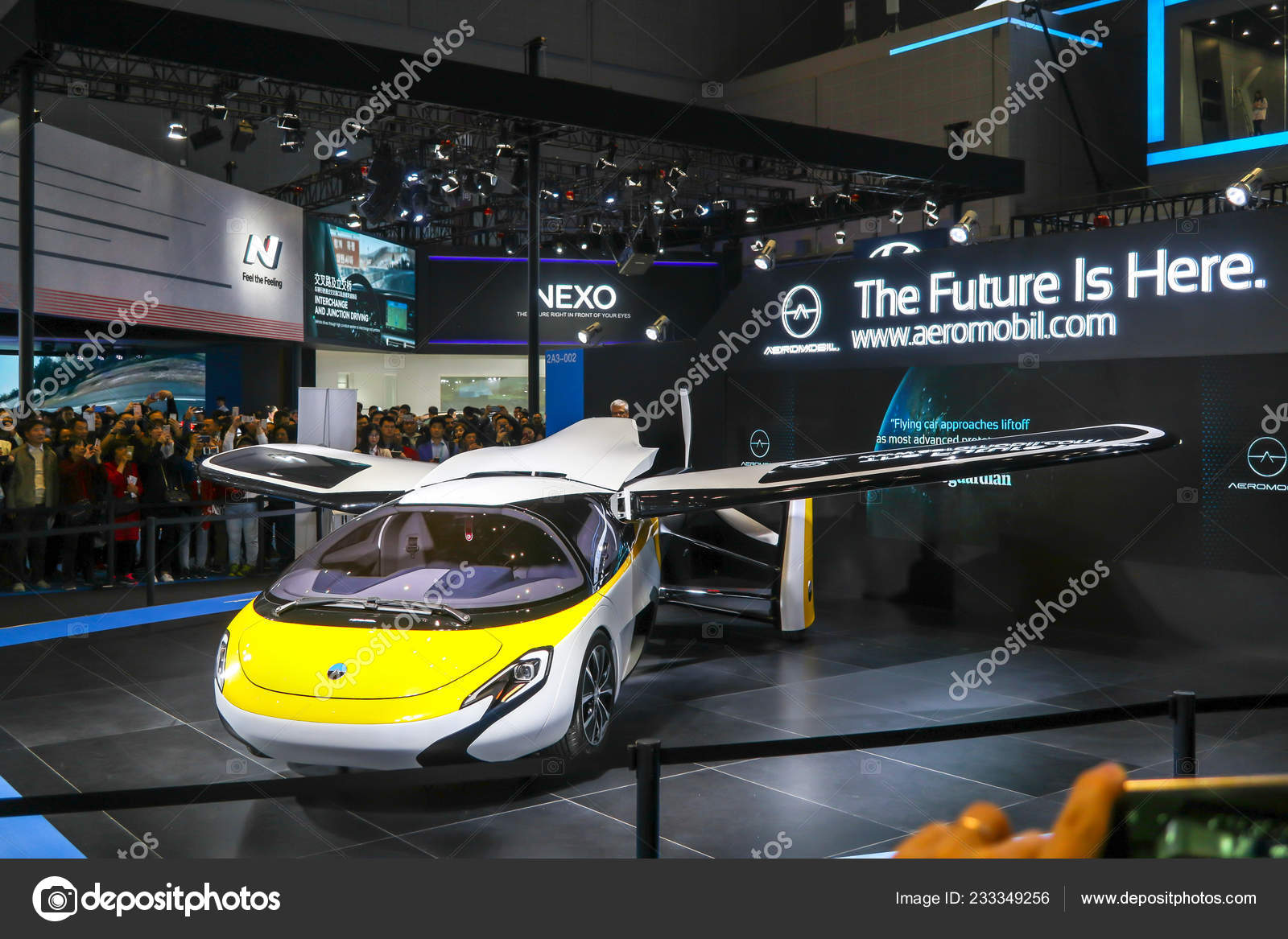 Aeromobil Vtol Concept Flying Car Future Electric Seater Flying Taxi ...