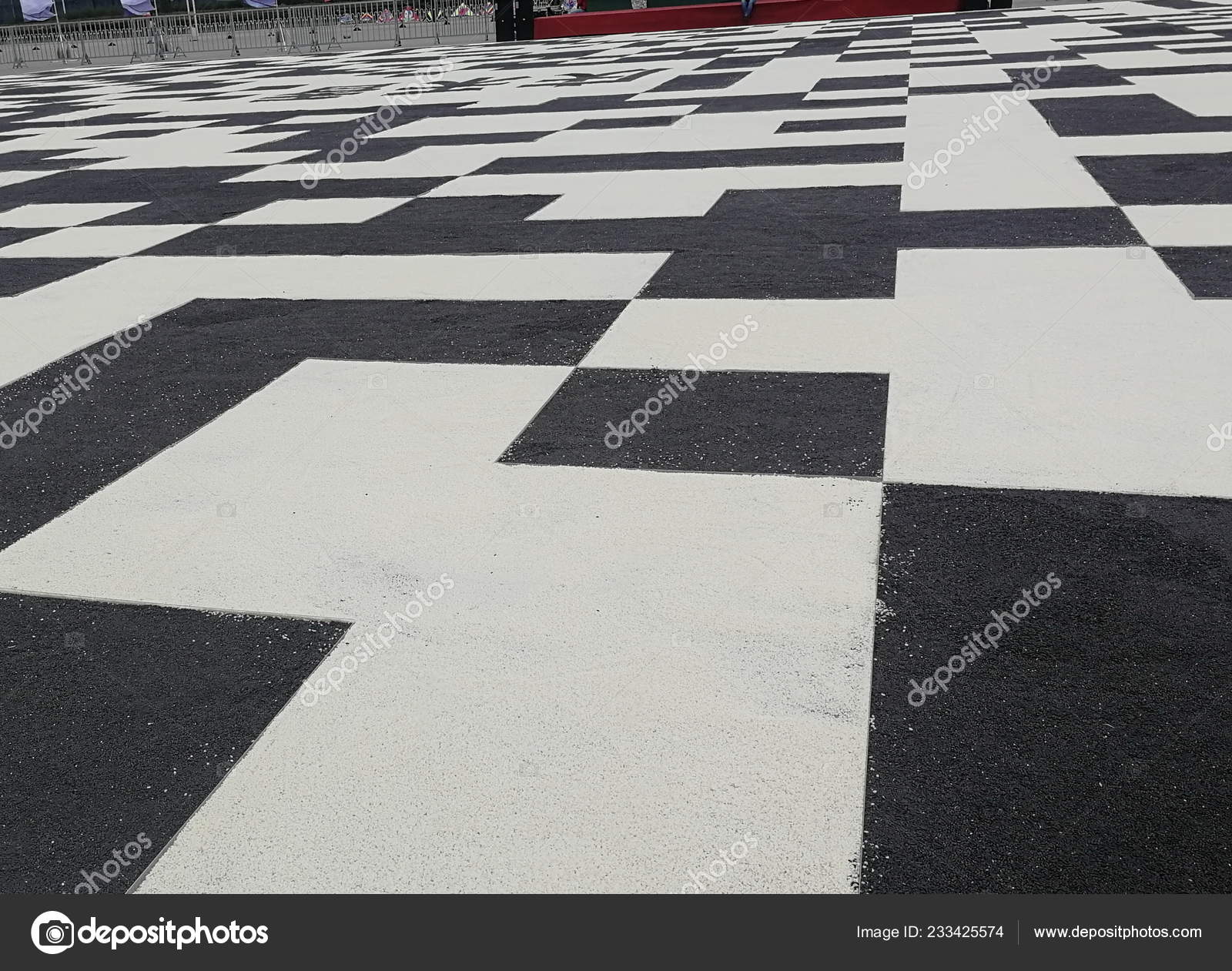 World's Largest Code Meters Each Side Made Five Tons Black – Stock ...