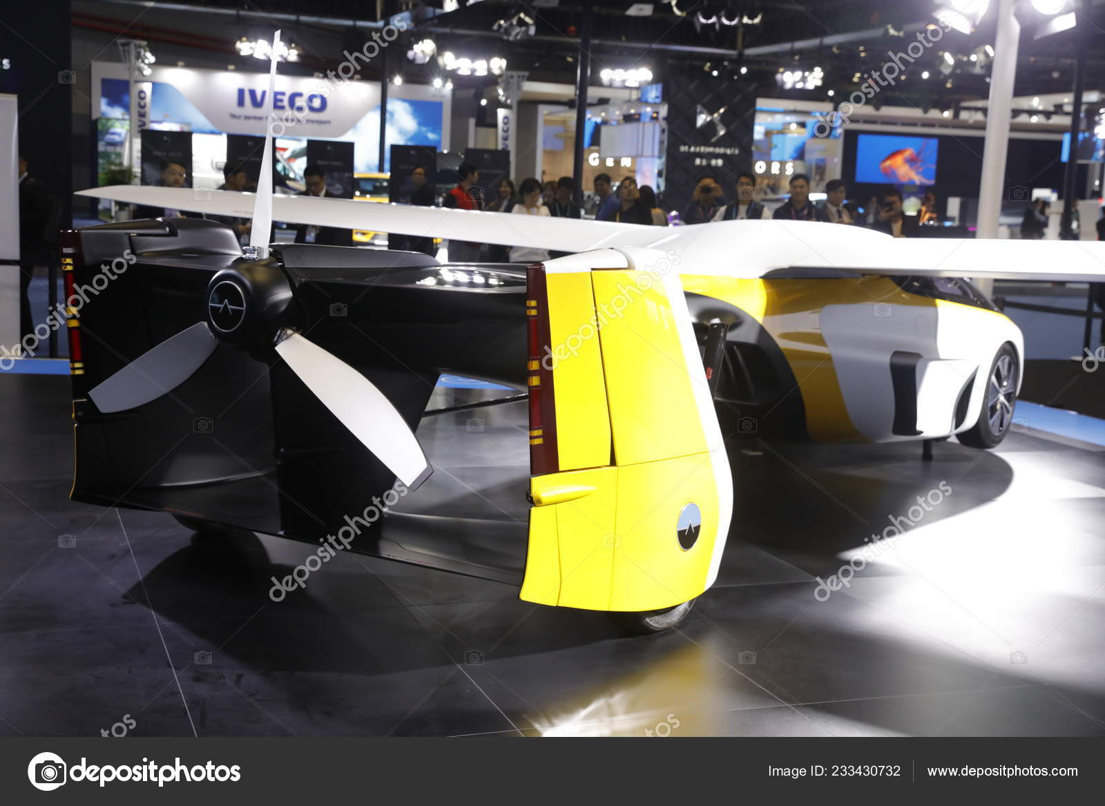 Aeromobil Vtol Concept Flying Car Future Electric Seater Flying Taxi ...