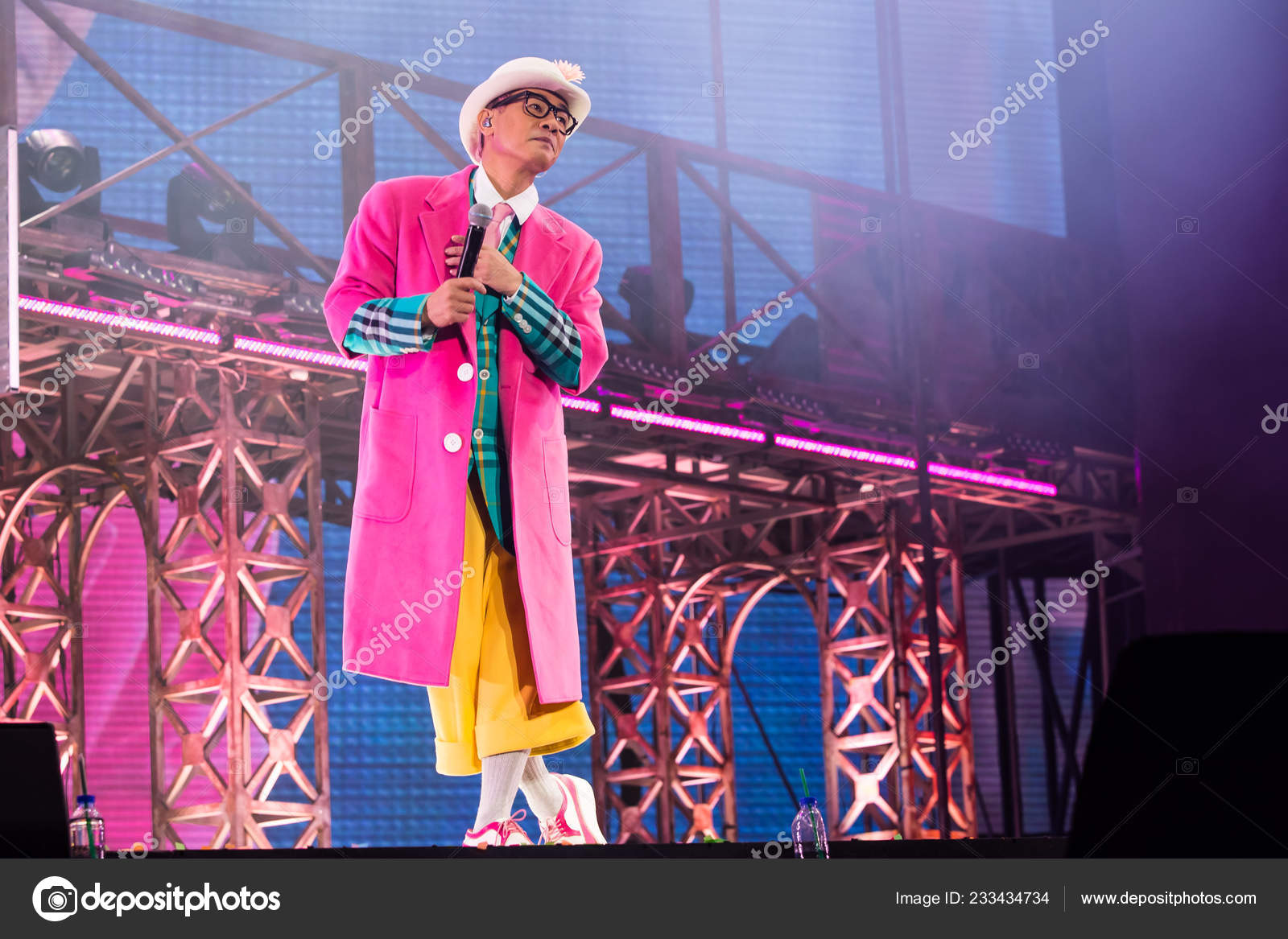 Hong Kong Actor Singer Chan Siu Chun Also Known Jordan — Stock ...