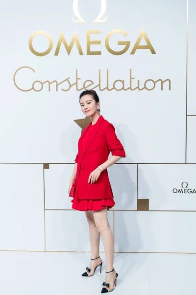 Chinese Actress Liu Shishi Poses Omega Constellation Event Shanghai ... Chinese Actress Liu Shishi Poses Omega Constellation Event Shanghai ...