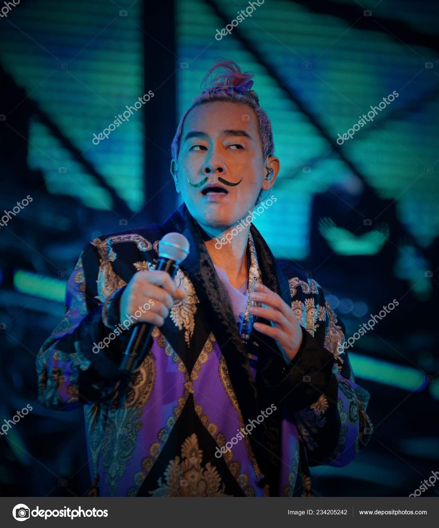 Hong Kong Actor Singer Chan Siu Chun Also Known Jordan — Stock ...