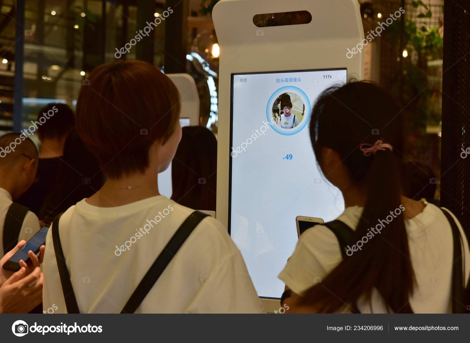 Customers Use Alipay's Facial Recognition Payment Service Alibaba Group ...