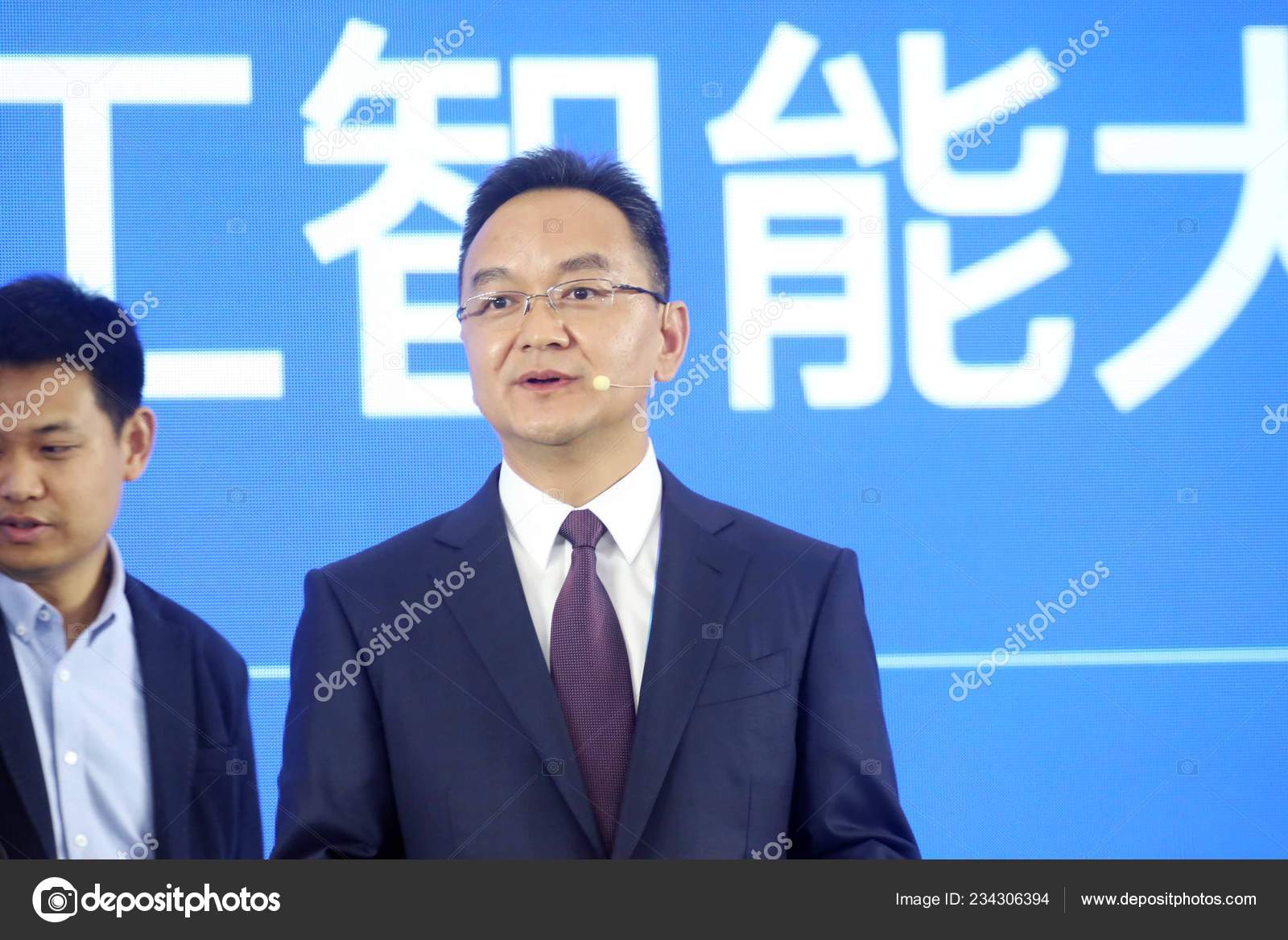 James Peng Jun Ceo Founder Pony Chinese Developer Based Robot — Stock ...