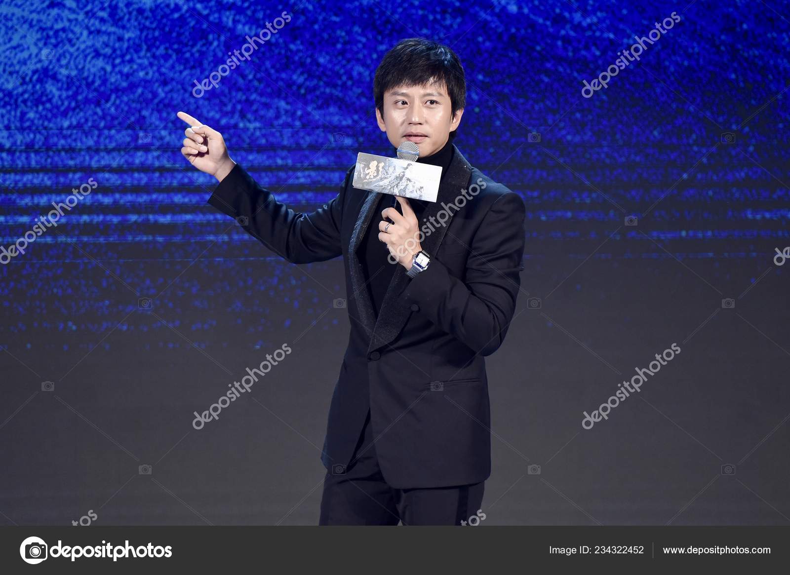 Chinese Actor Deng Chao Attends Press Conference Promote Movie Shadow ...