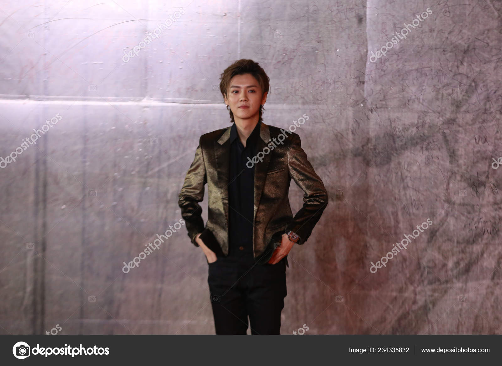 Chinese Actor Singer Han Poses Arrives Red Carpet 14Th Changchun ...