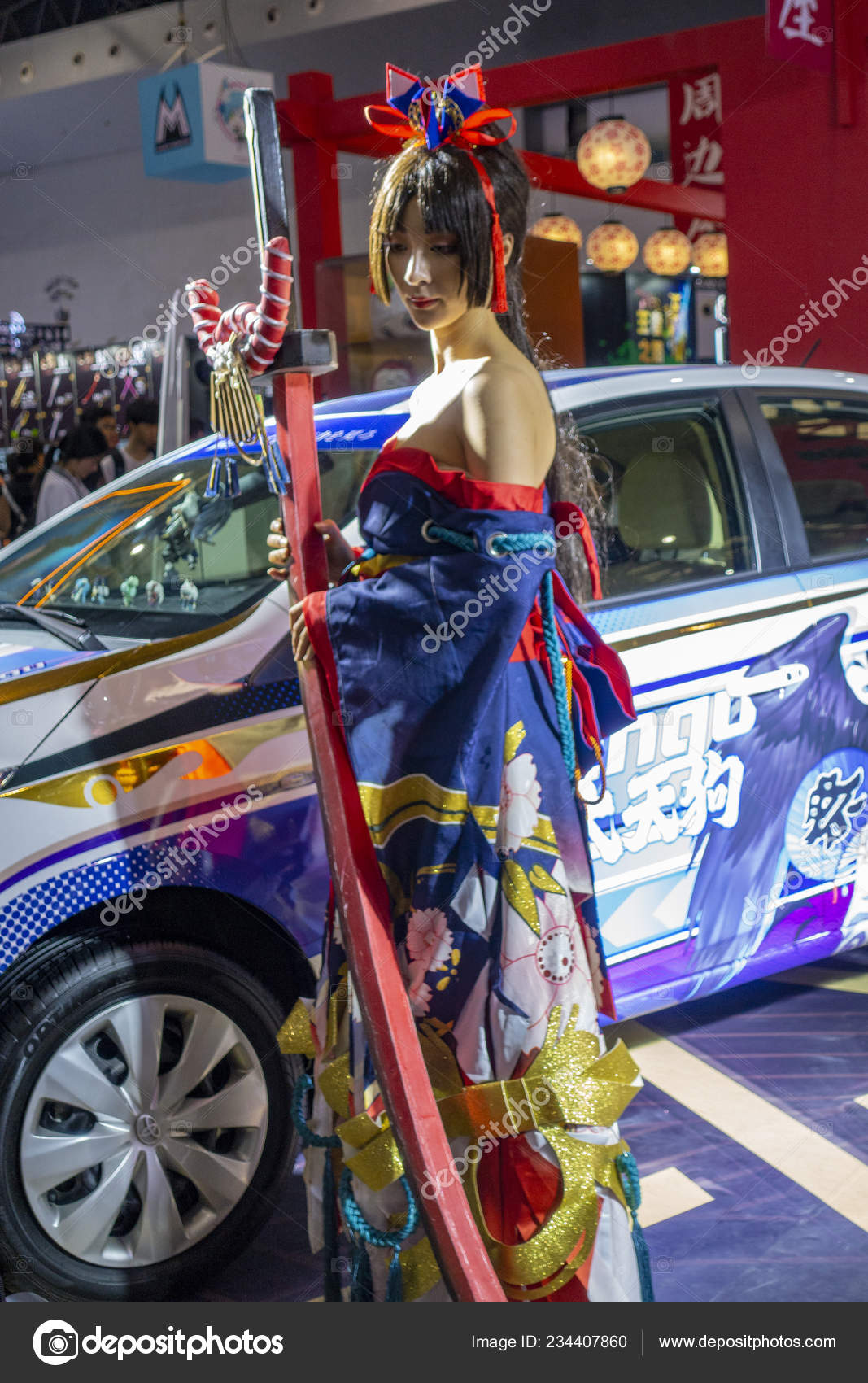 Coser Dressed 14Th China International Cartoon Game Expo Also Known ...