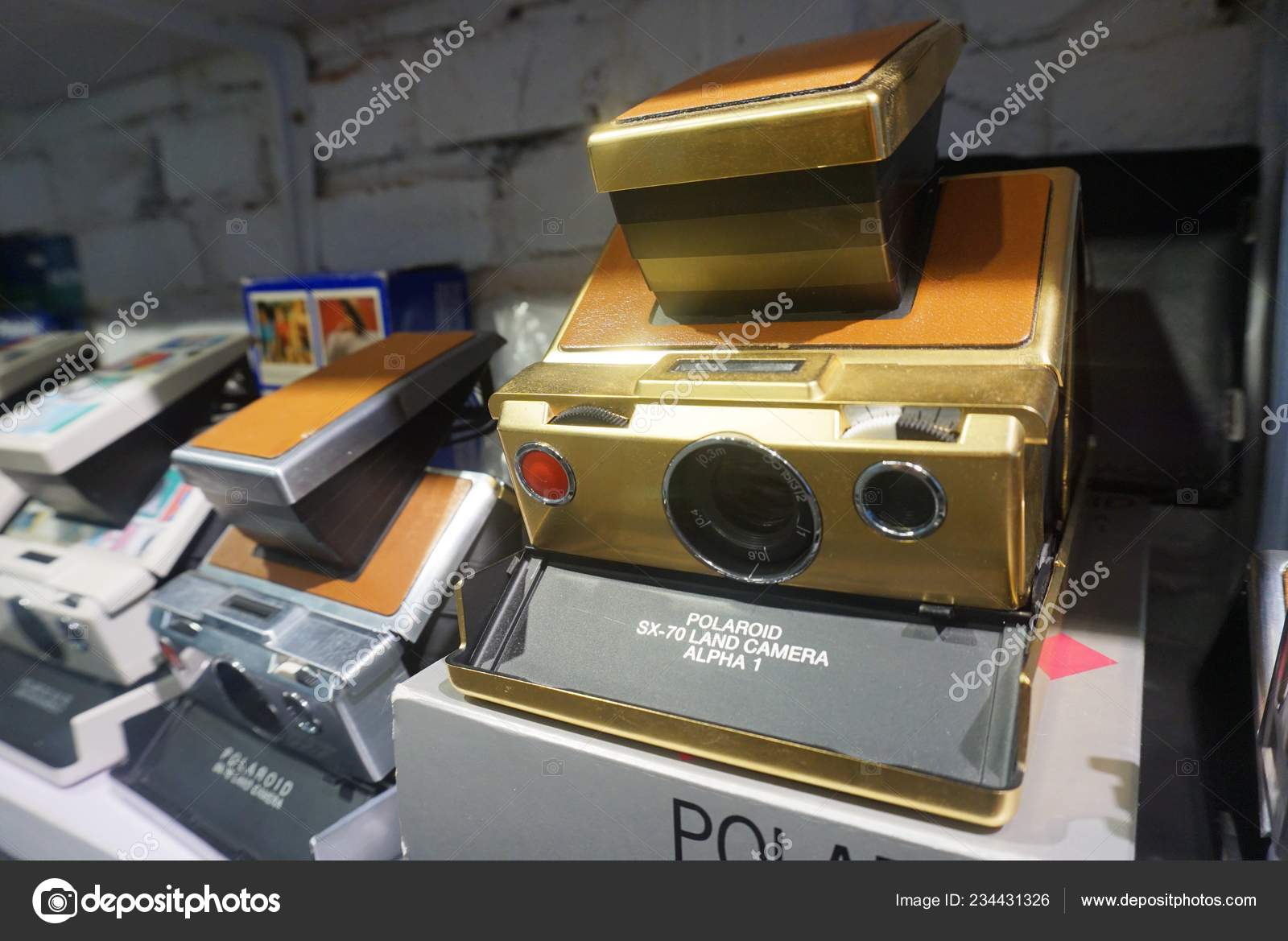 Instant Cameras Display Zhejiang's First Polaroid Camera Store Hangzhou ...