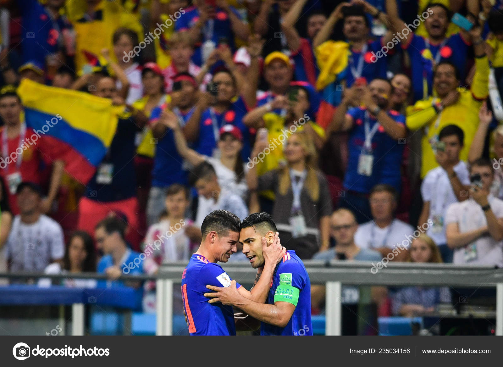 Celebartion With James Rodriguez Colombia