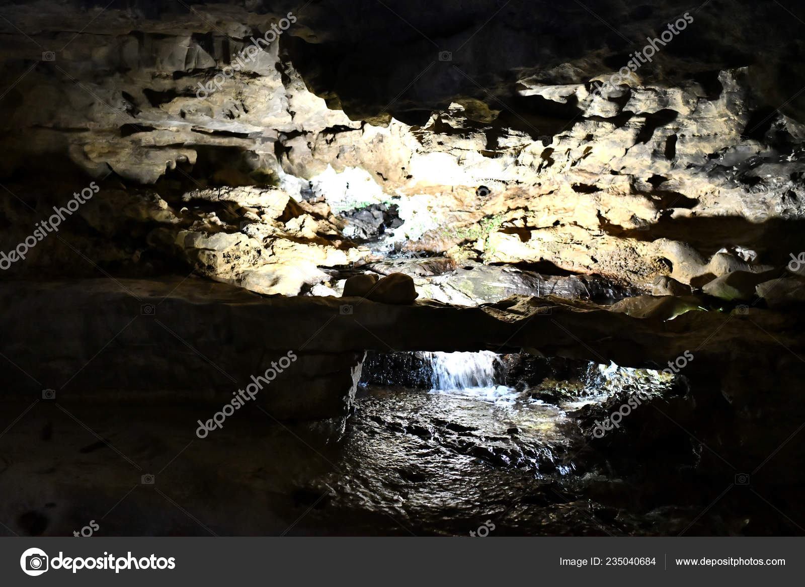 Landscape Shuanghe Karst Cave Longest Cave Asia Wenquan Town Suiyang ...