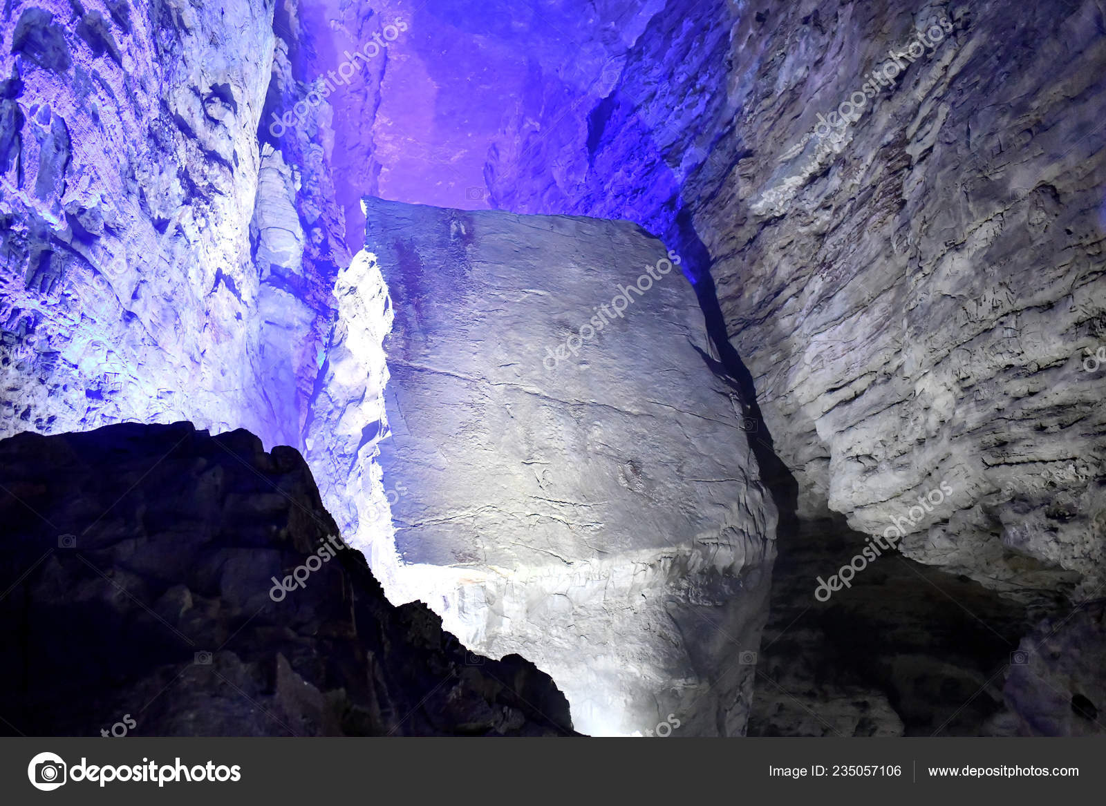 Landscape Shuanghe Karst Cave Longest Cave Asia Wenquan Town Suiyang ...