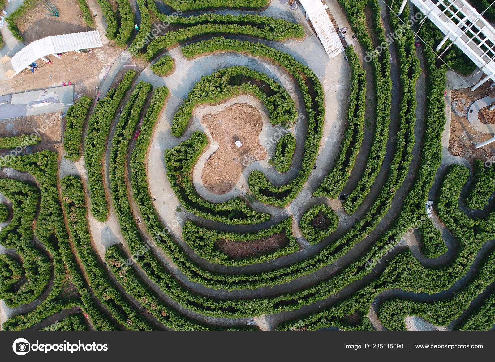Real Maze Aerial