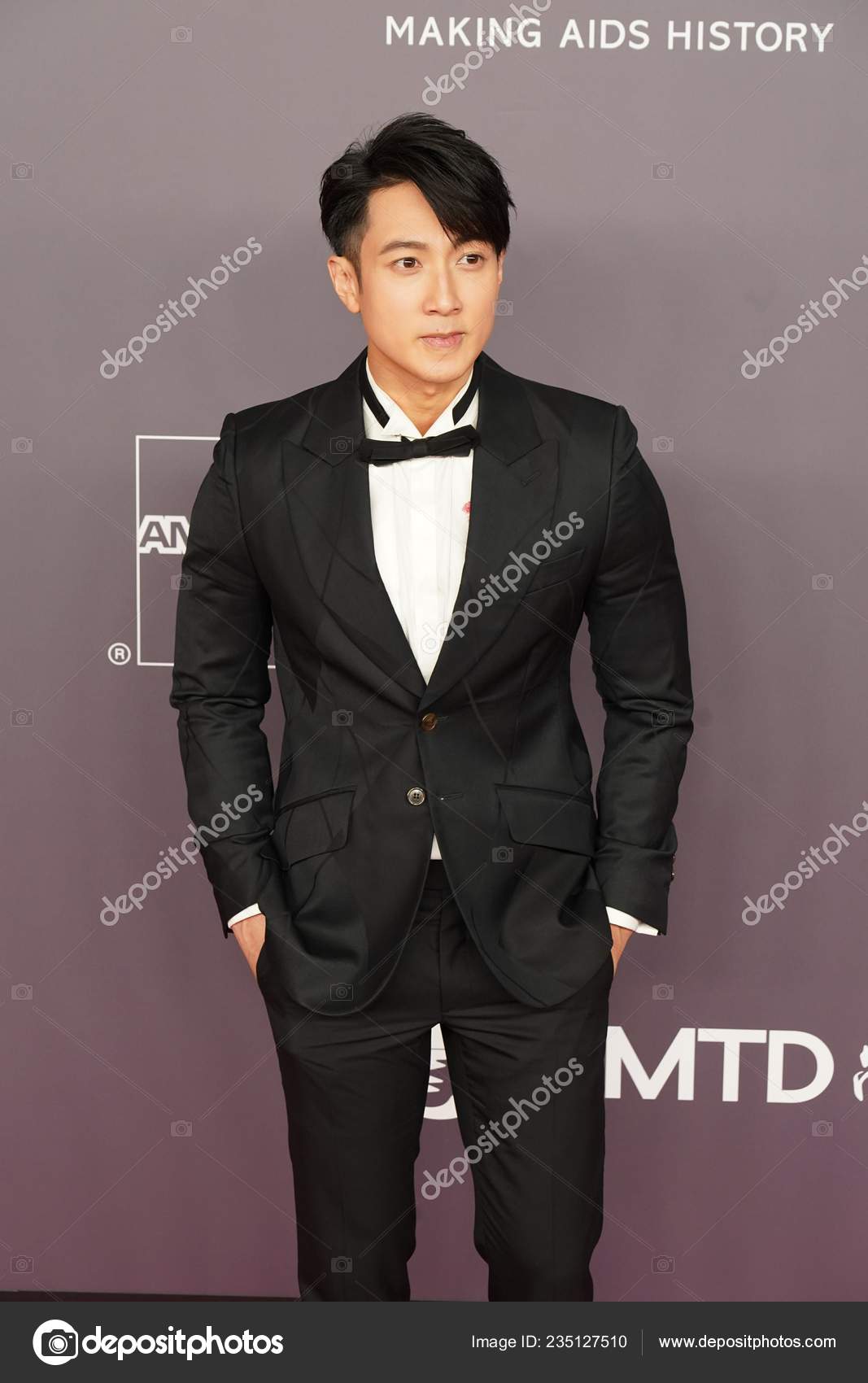 Bruneian Singer Actor Chun Arrives Red Carpet Fundraising Gala Amfar ...