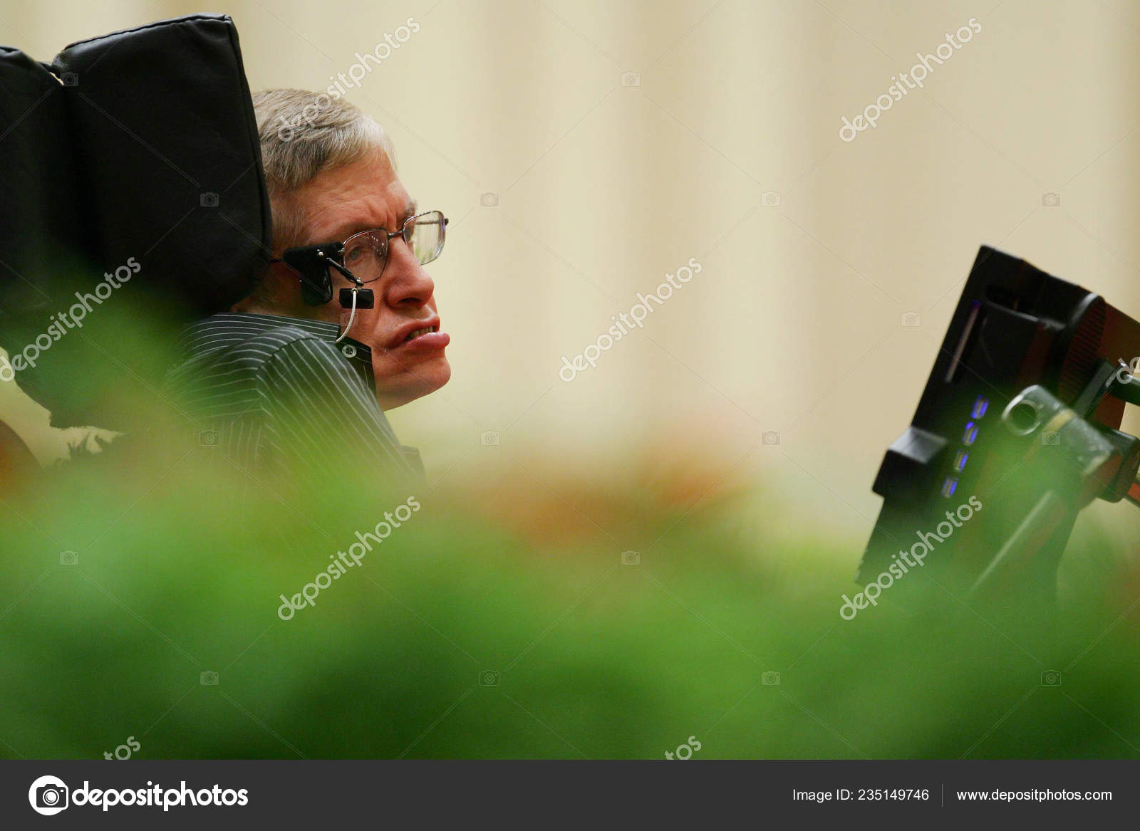 English Theoretical Physicist Mathematician Stephen Hawking Pictured ...