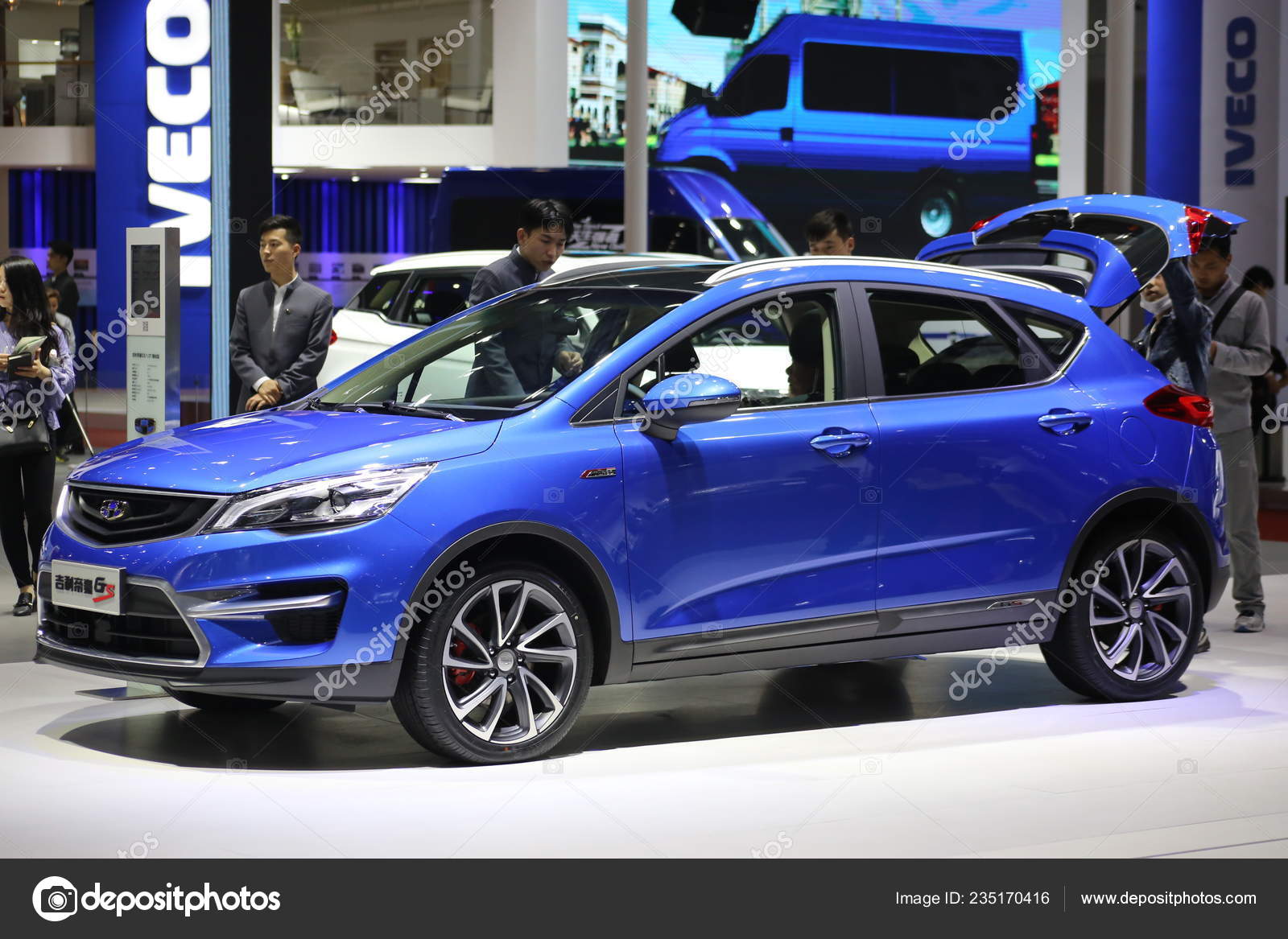 Geely Car Display 17Th Shanghai International Automobile Industry ...