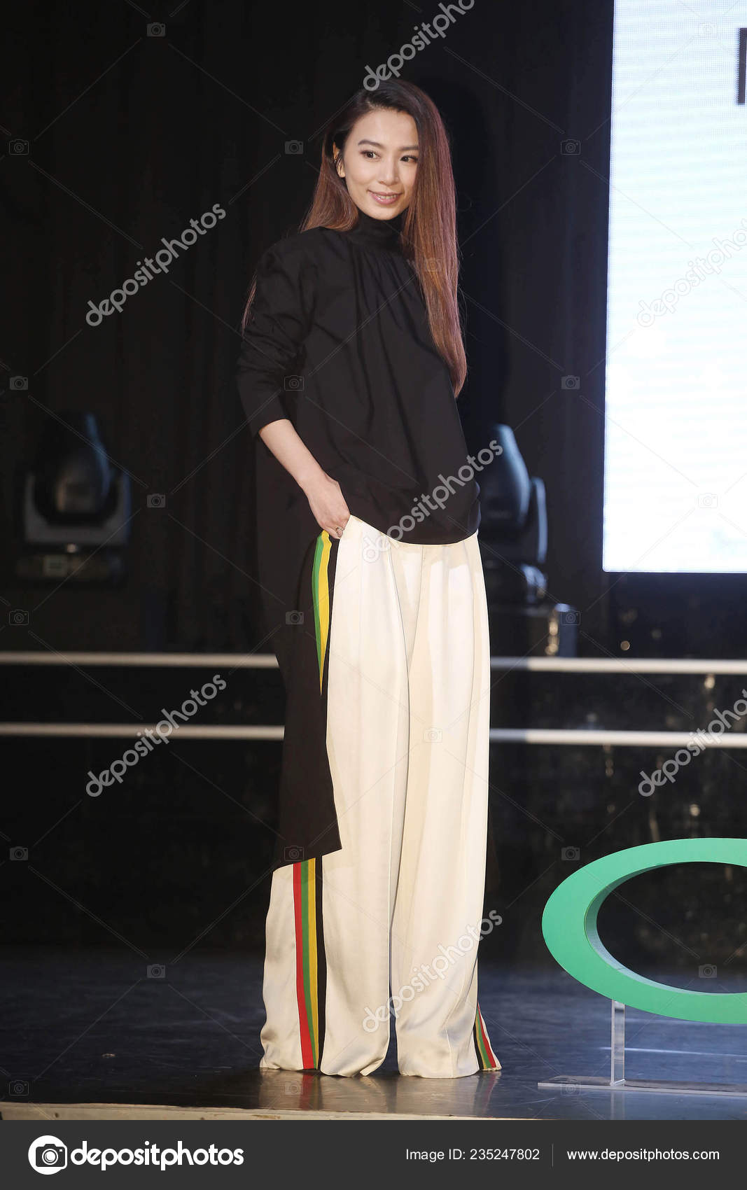 Cantante Actriz Taiwanesa Hebe Tien Tien Chen Del Grupo Femenino — Foto ...