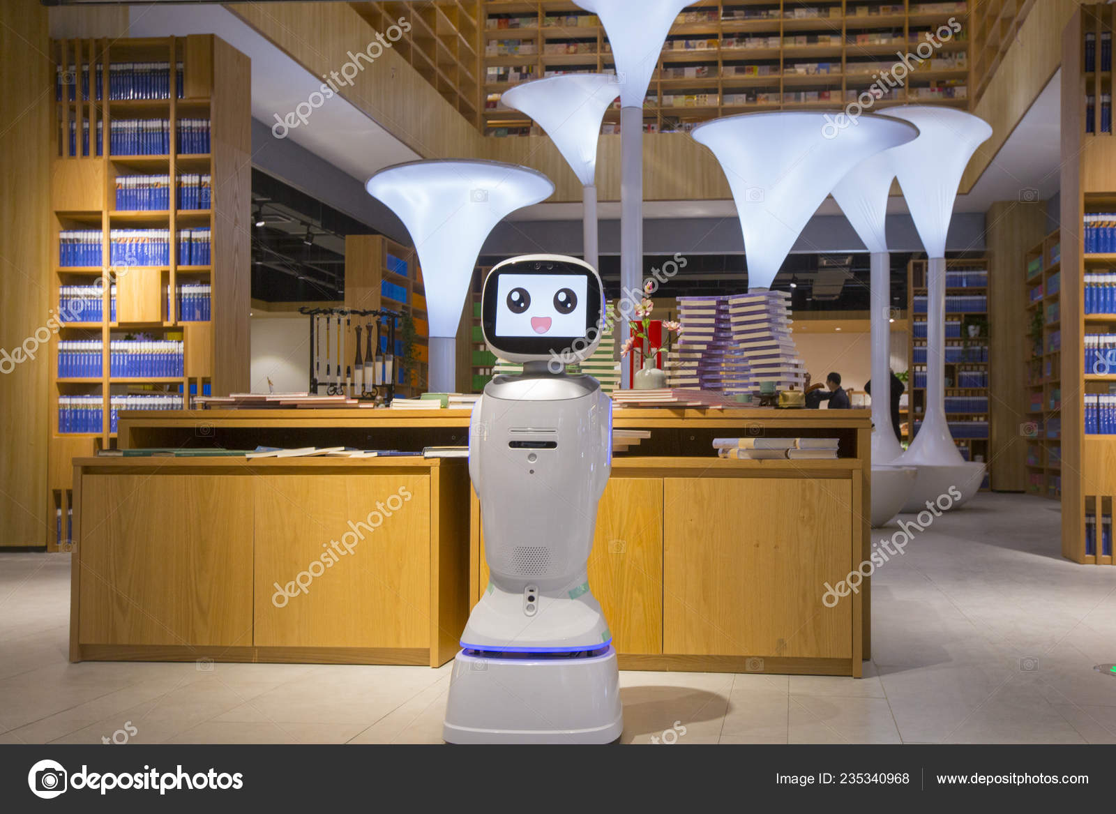 Artificial Intelligence Robot Named Xiao Xin Pictured Newly Renovated ...