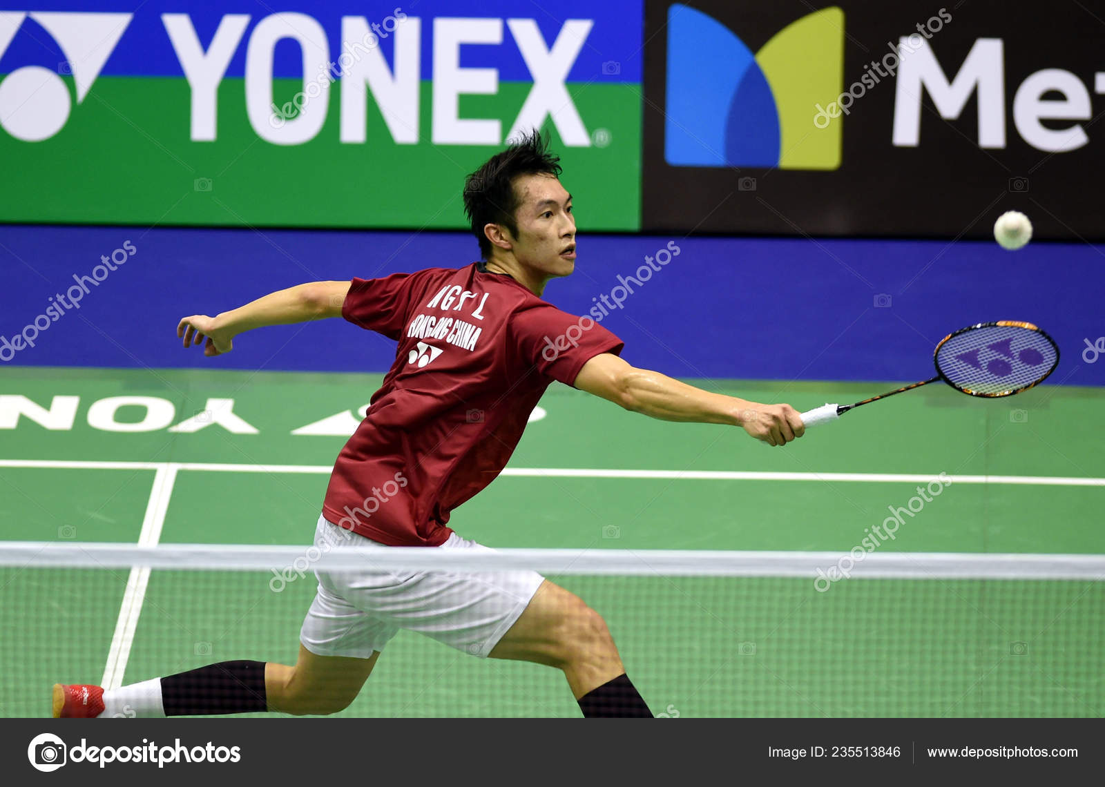 Angus Long Hong Kong Returns Shot Lin Dan China Second — Stock Editorial Photo © ChinaImages ...