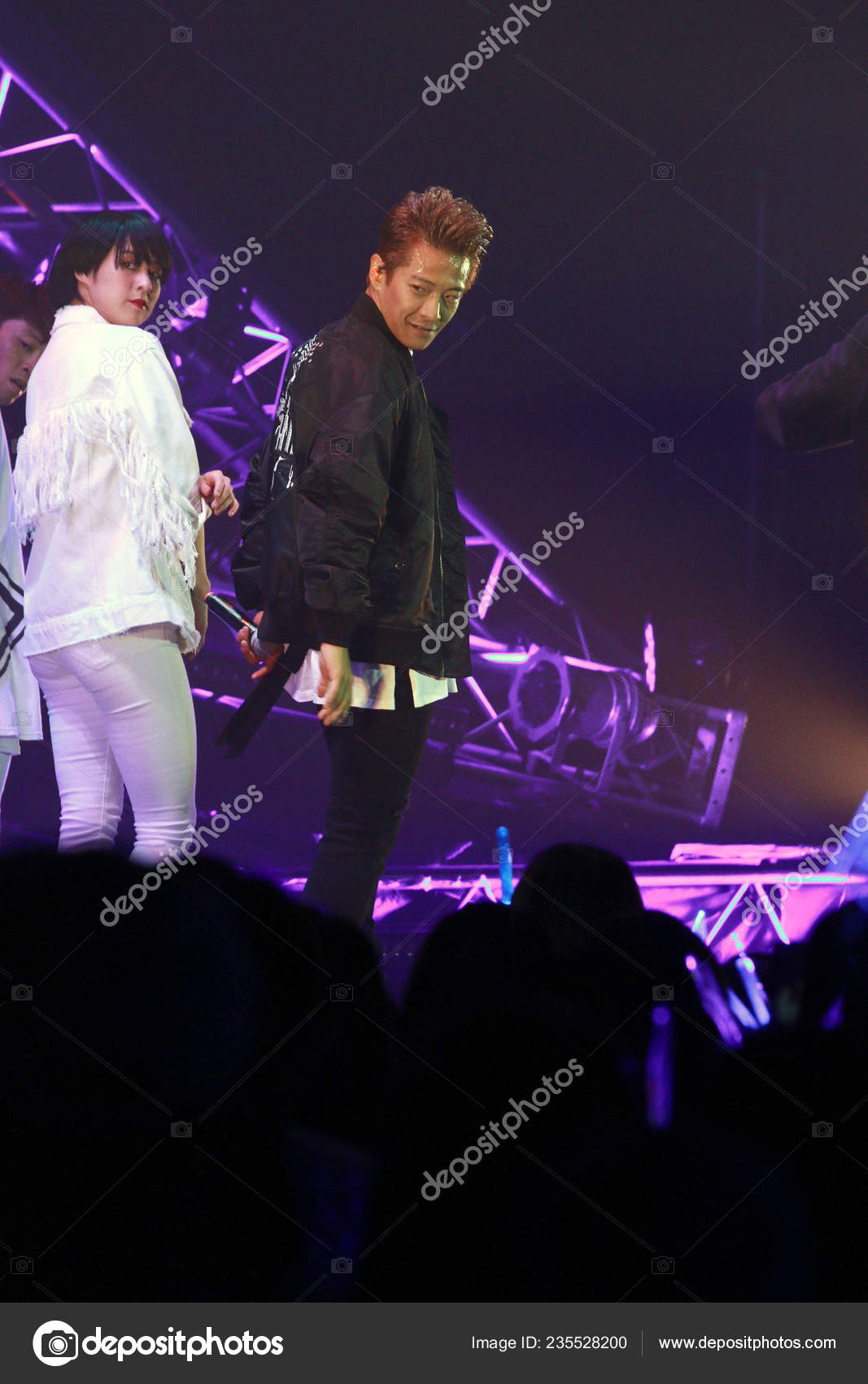 Japanese Pop Boy Band Inds Perform Concert Hong Kong China — Stock ...