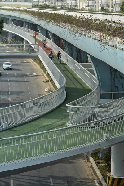 Pedestrians overpasses Stock Photos, Royalty Free Pedestrians ...