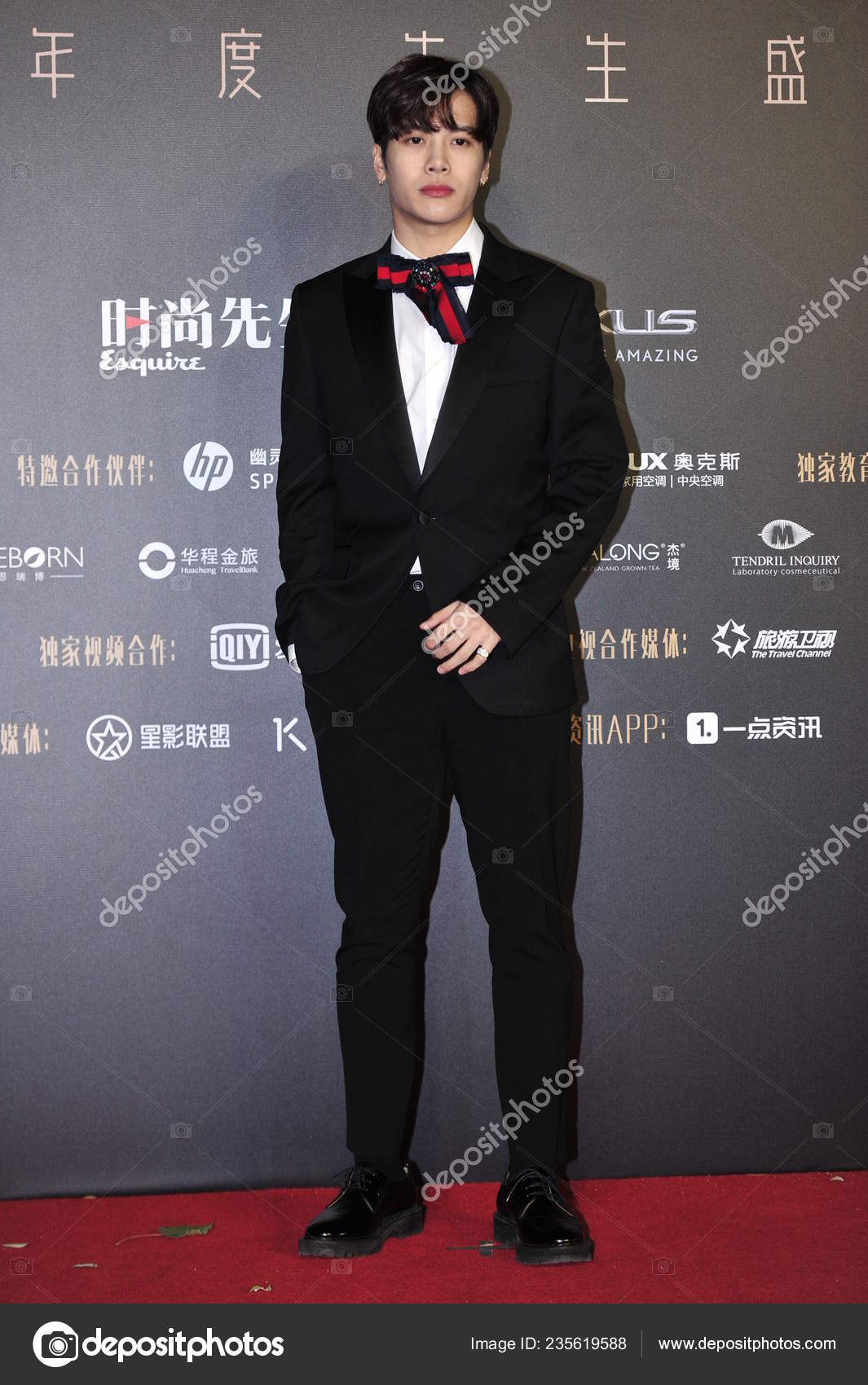 Hong Kong Singer Dancer Jackson Wang South Korean Boy Group — Stock ...