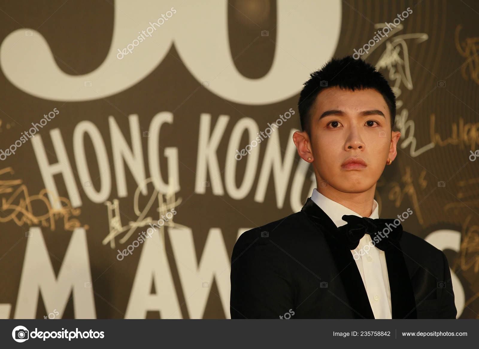 Taiwanese Actor Kai Arrives Red Carpet Presentation Ceremony 36Th Hong ...