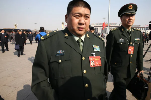 Chinese General Mao Xinyu Center Grandson Mao Zedong Arrives Great ... Chinese General Mao Xinyu Center Grandson Mao Zedong Arrives Great ...
