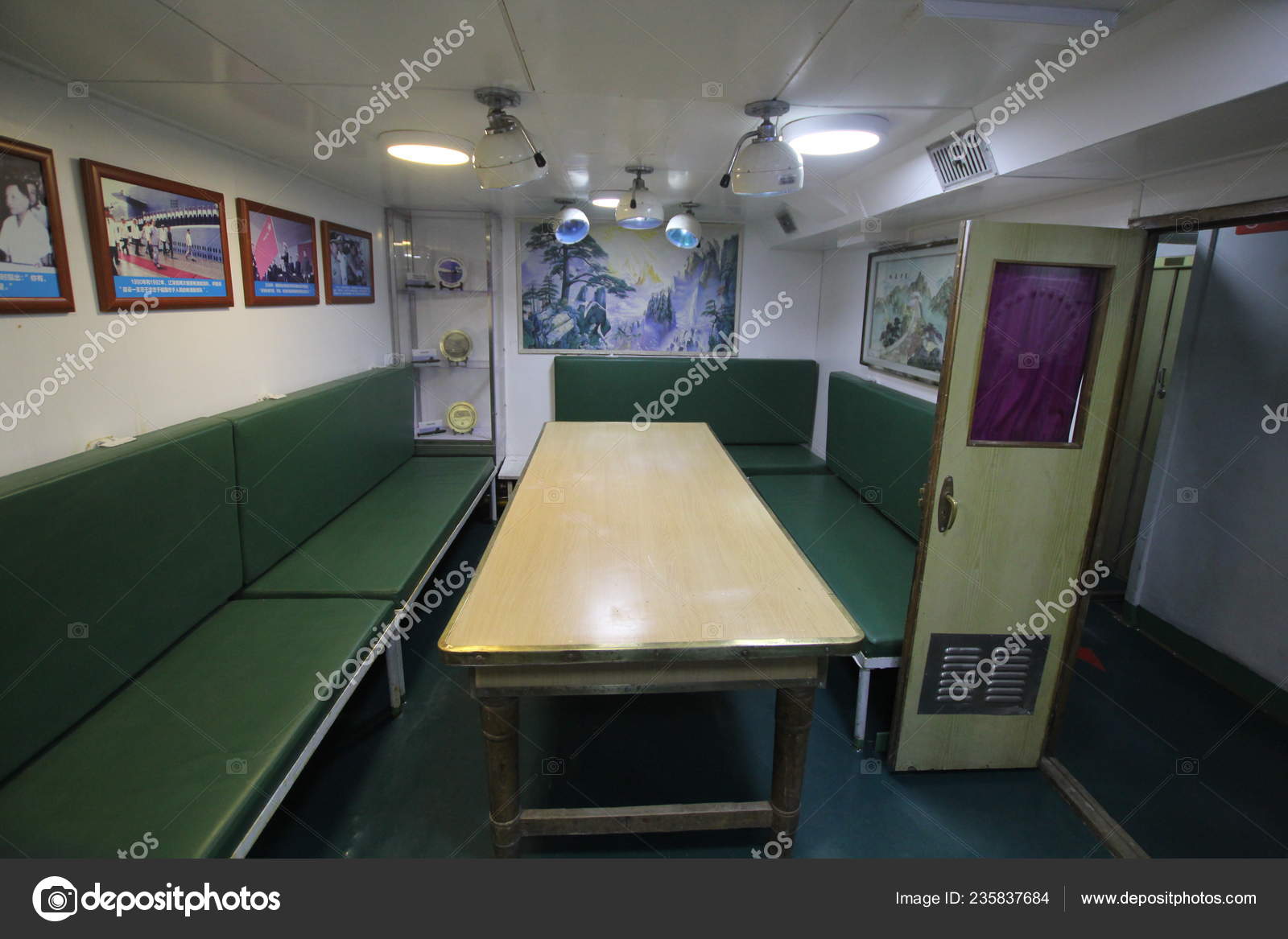 Submarine Interior Quarters