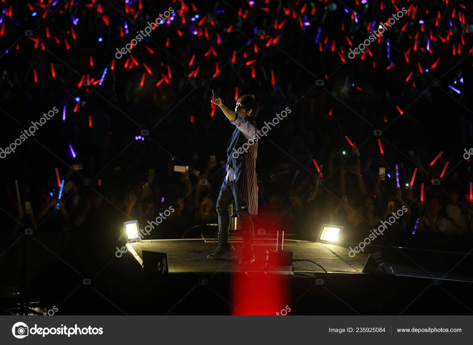 Chen Hsin Hung Better Known His Stage Name Ashin Taiwanese – Stock ...