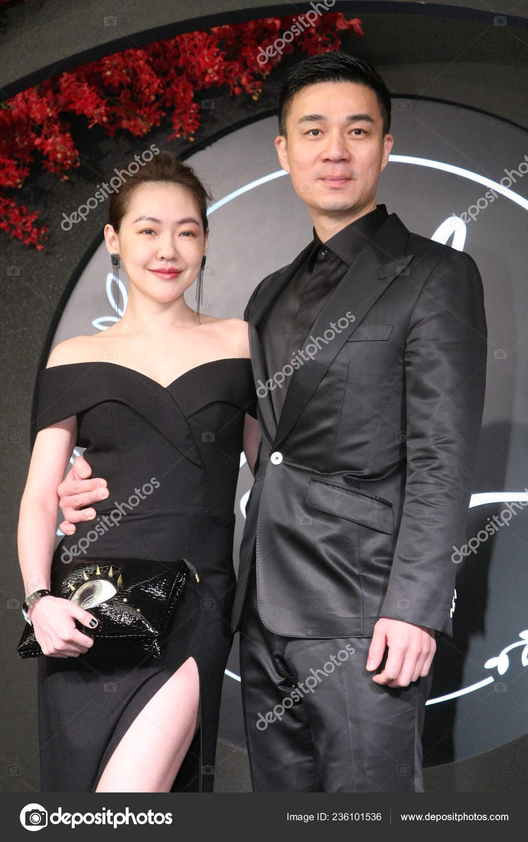 Taiwanese Hosts Dee Hsu Left Her Husband Mike Hsu Attend – Stock ...