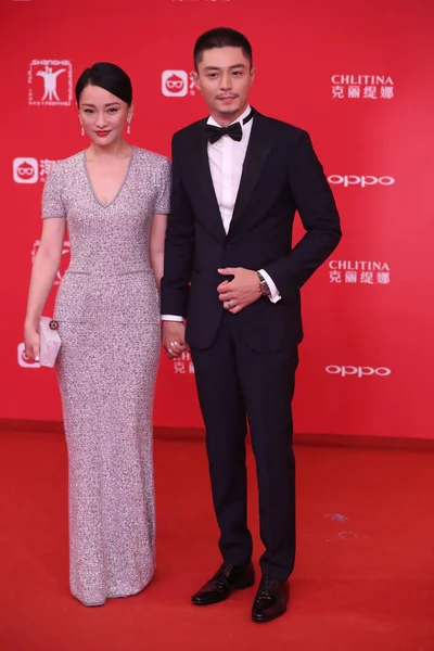 Taiwanese Hosts Dee Hsu Left Her Husband Mike Hsu Attend – Stock ...