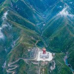 Giant Statue Ancient Chinese General Guan Yuncheng City North China ...