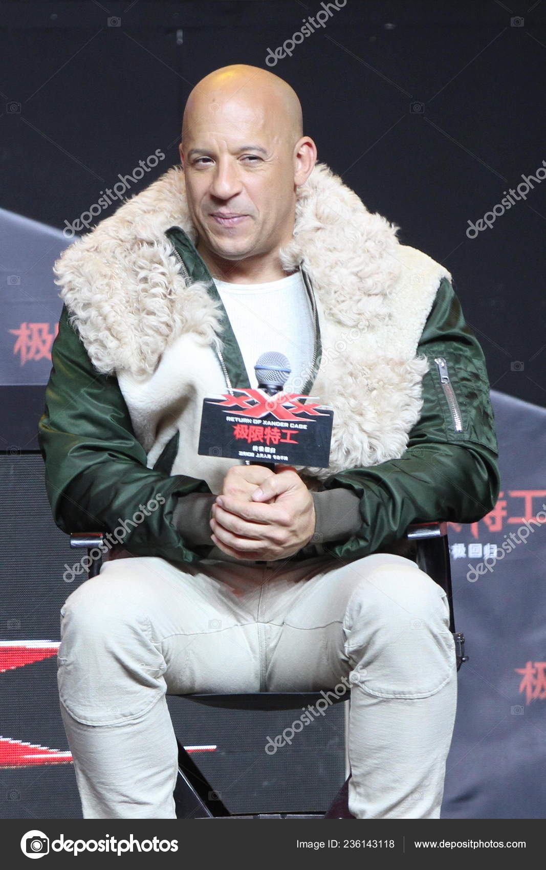 American Actor Mark Sinclair Better Known His Stage Name Vin – Stock ...