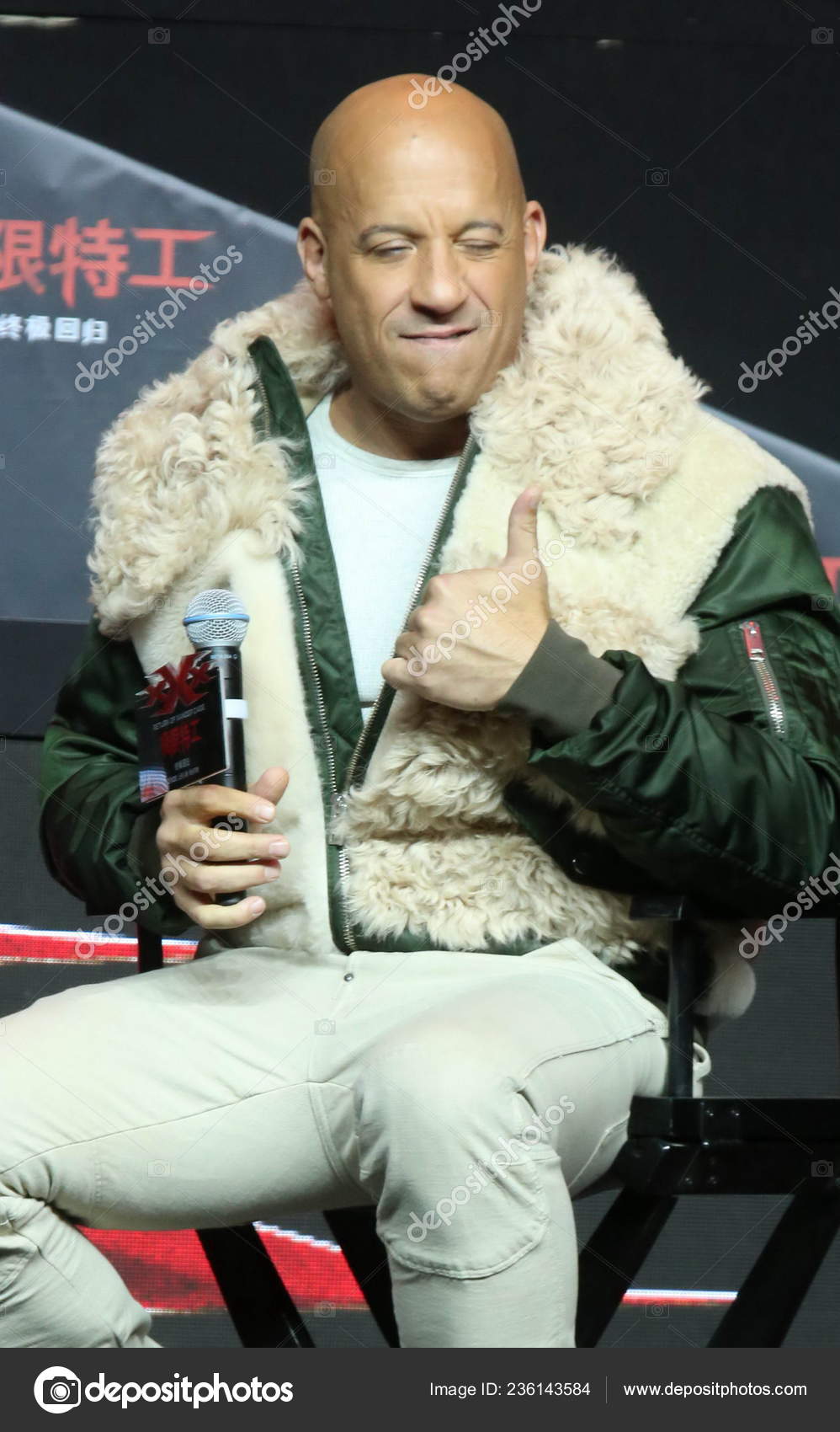 American Actor Mark Sinclair Better Known His Stage Name Vin – Stock ...