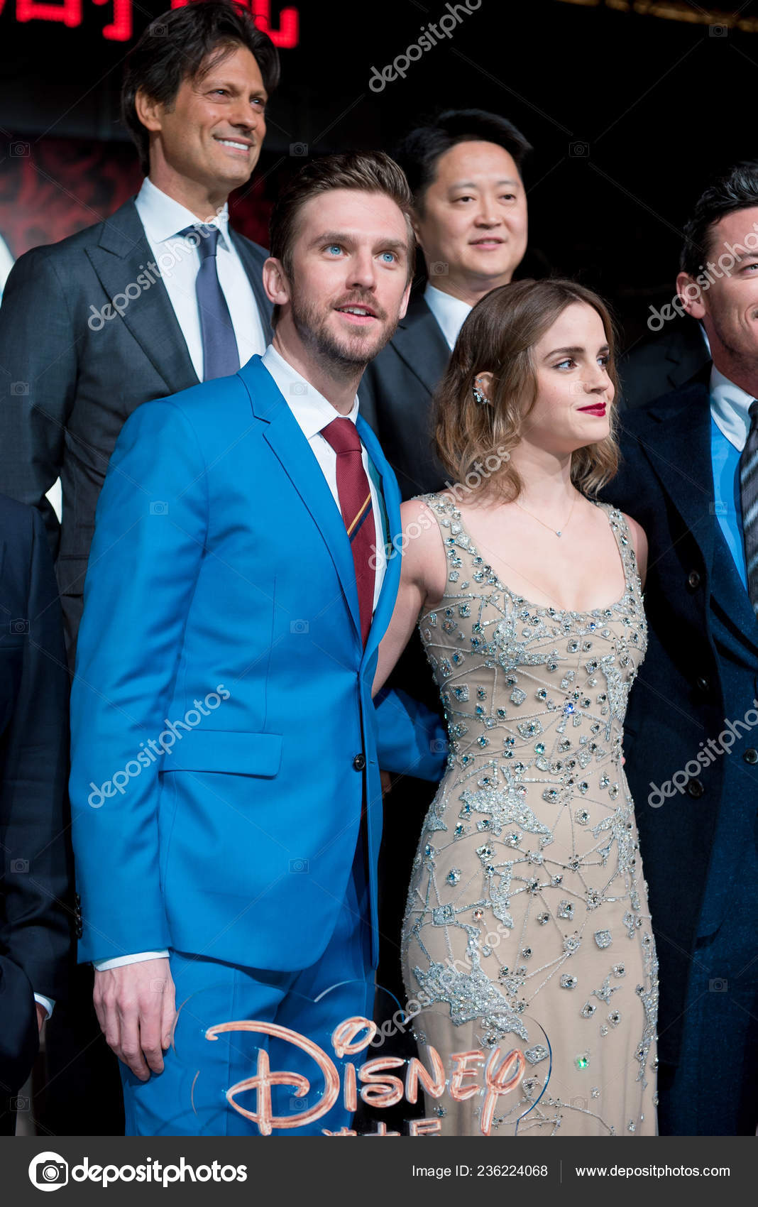 British Actress Emma Watson Right English Actor Daniel Jonathan Dan ...
