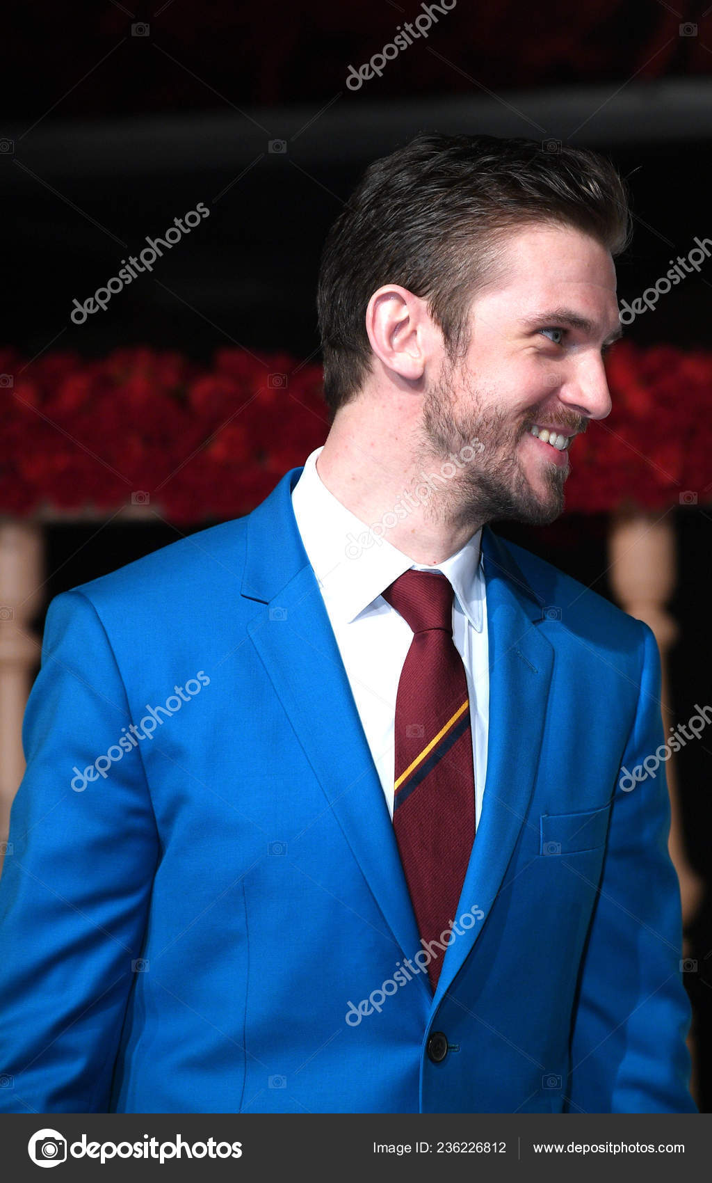 English Actor Daniel Jonathan Dan Stevens Attends Premiere Event His ...
