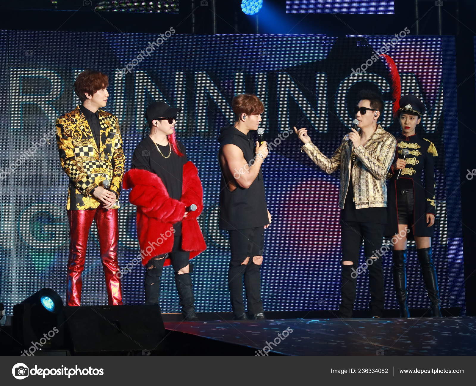 Left South Korean Actor Lee Kwang Entertainer Dong Hoon Better — Stock ...