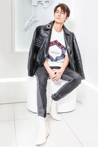 Taiwanese Singer Kenji Poses Portrait Photos Exclusive Interview ...