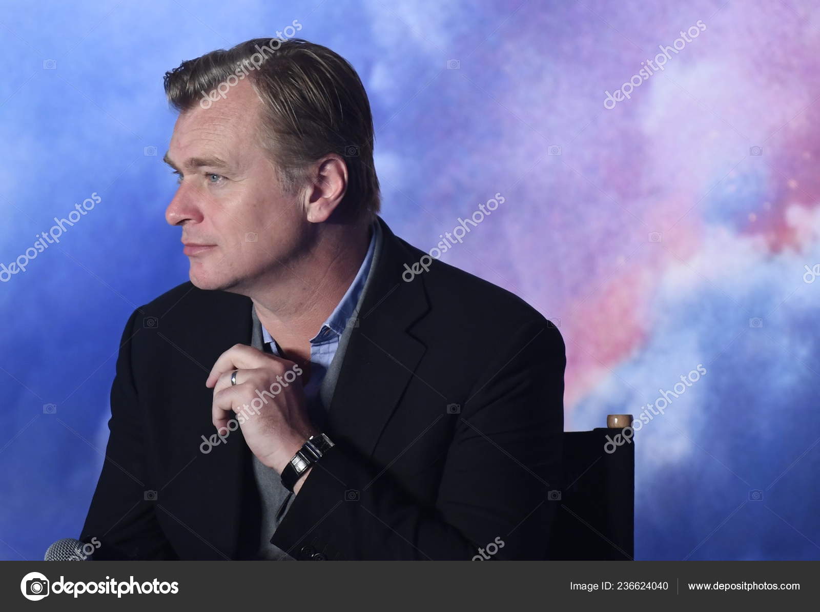 British Film Director Christopher Nolan Attends Press Conference His ...