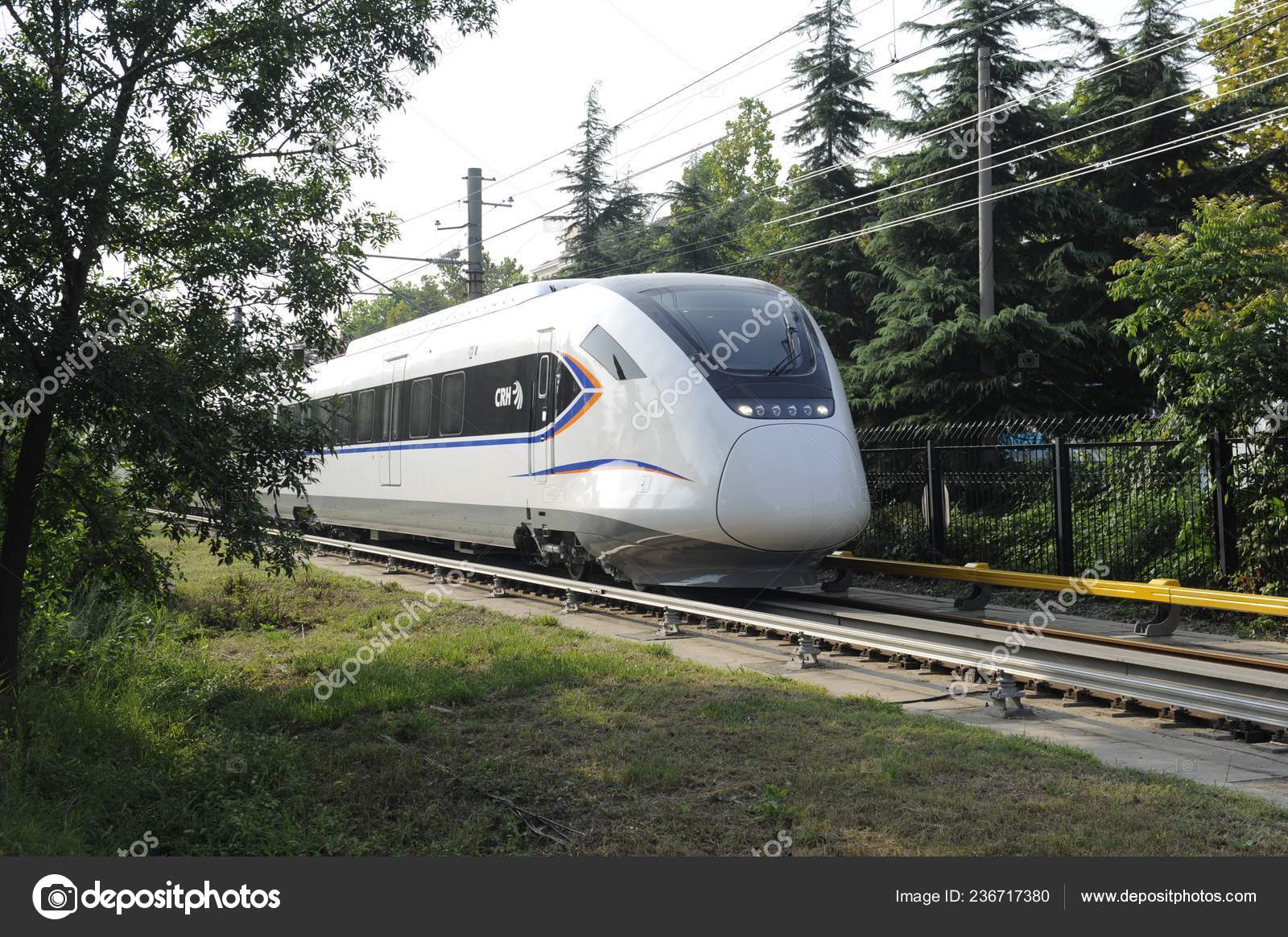 Crh6 Intercity Train Four Car Configuration Pictured Qingdao City East ...