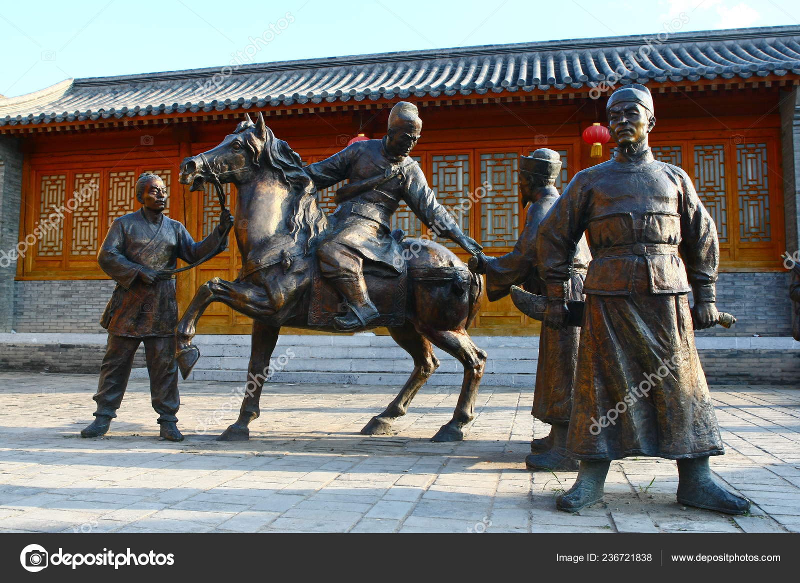 View Jimingyi Also Called Jimingshanyi One Most Famous Postal Stations ...