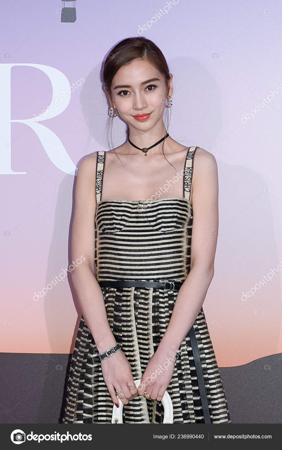 Hong Kong Actress Angelababy Poses Opening Party Dior's Flagship Store – Stock Editorial Photo ...