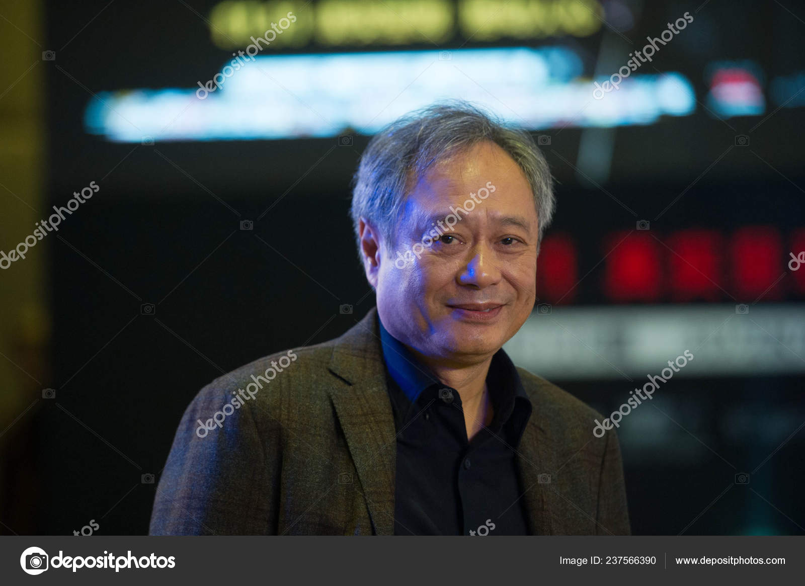 Taiwanese Director Ang Lee Attends Press Conference Promote His New ...