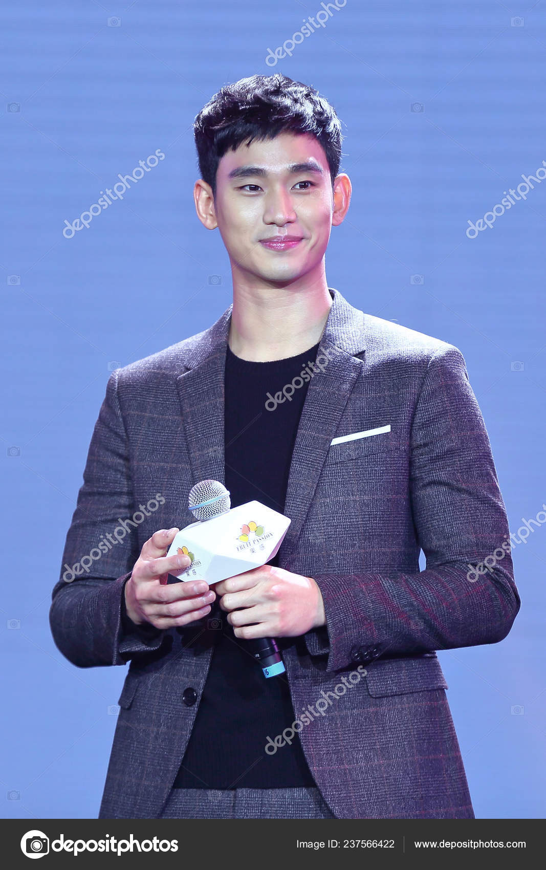 South Korean Actor Kim Soo Hyun Attends New Product Launch — Stock ...