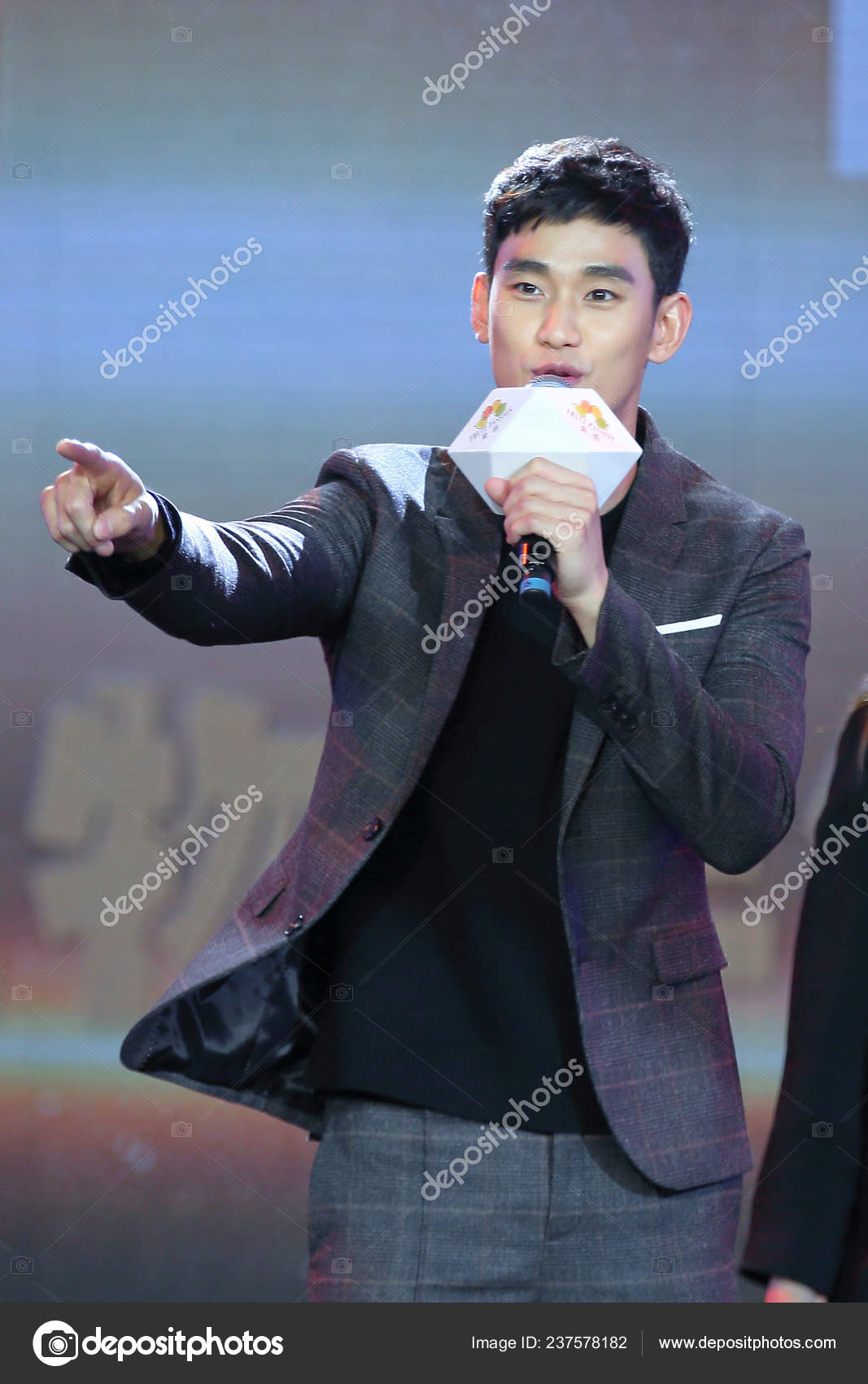 South Korean Actor Kim Soo Hyun Attends New Product Launch — Stock ...