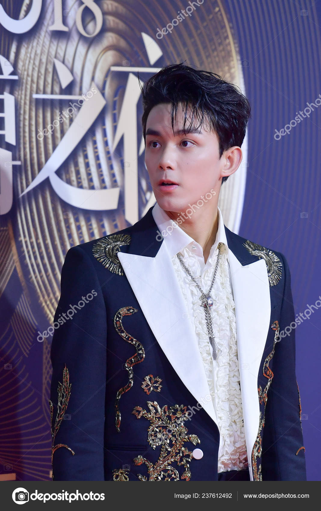 Chinese Actor Leo Lei Known Nation's Little Brother Poses Arrives ...