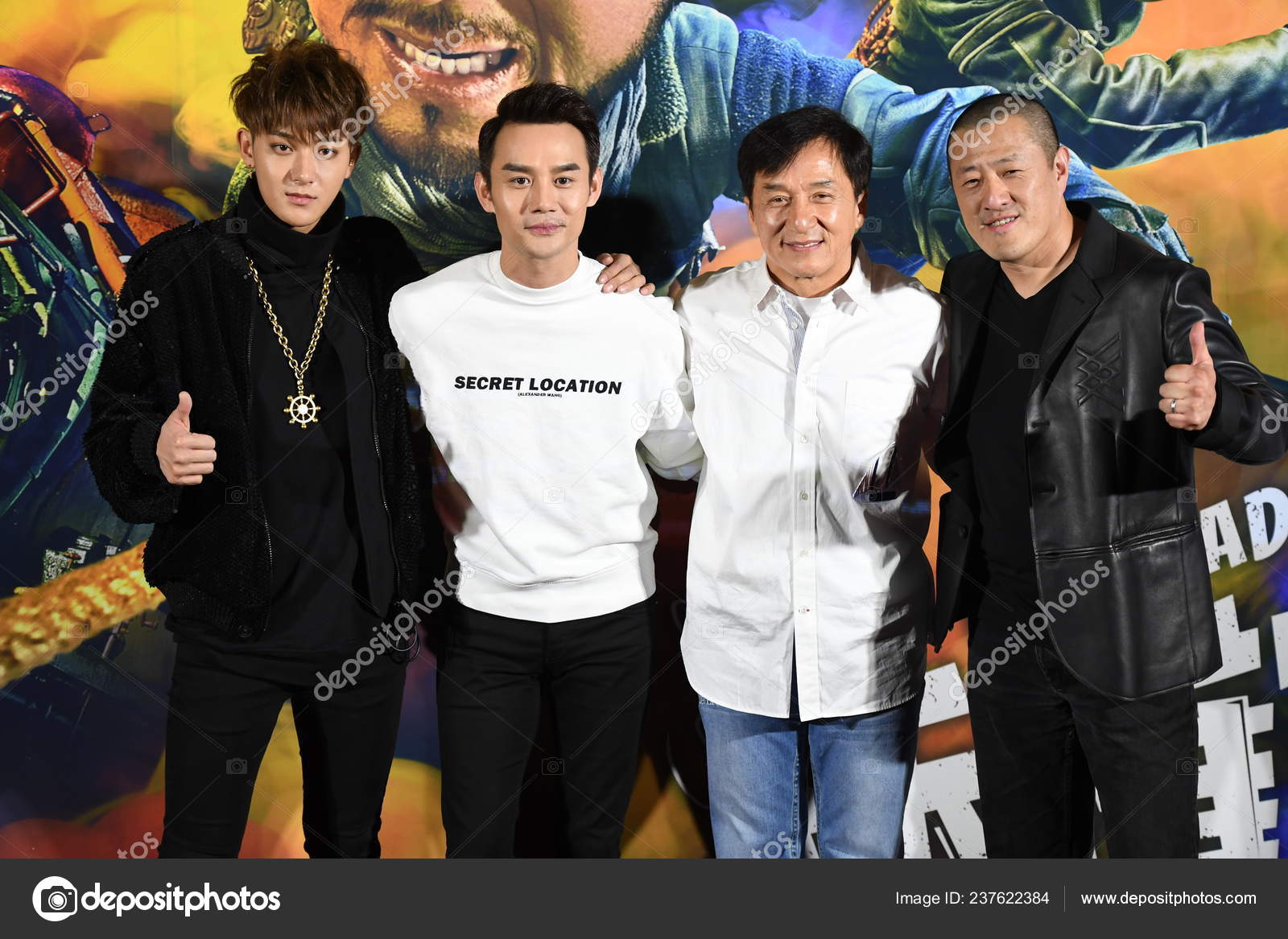 Left Chinese Singer Actor Huang Zitao Better Known Tao Actor – Stock ...