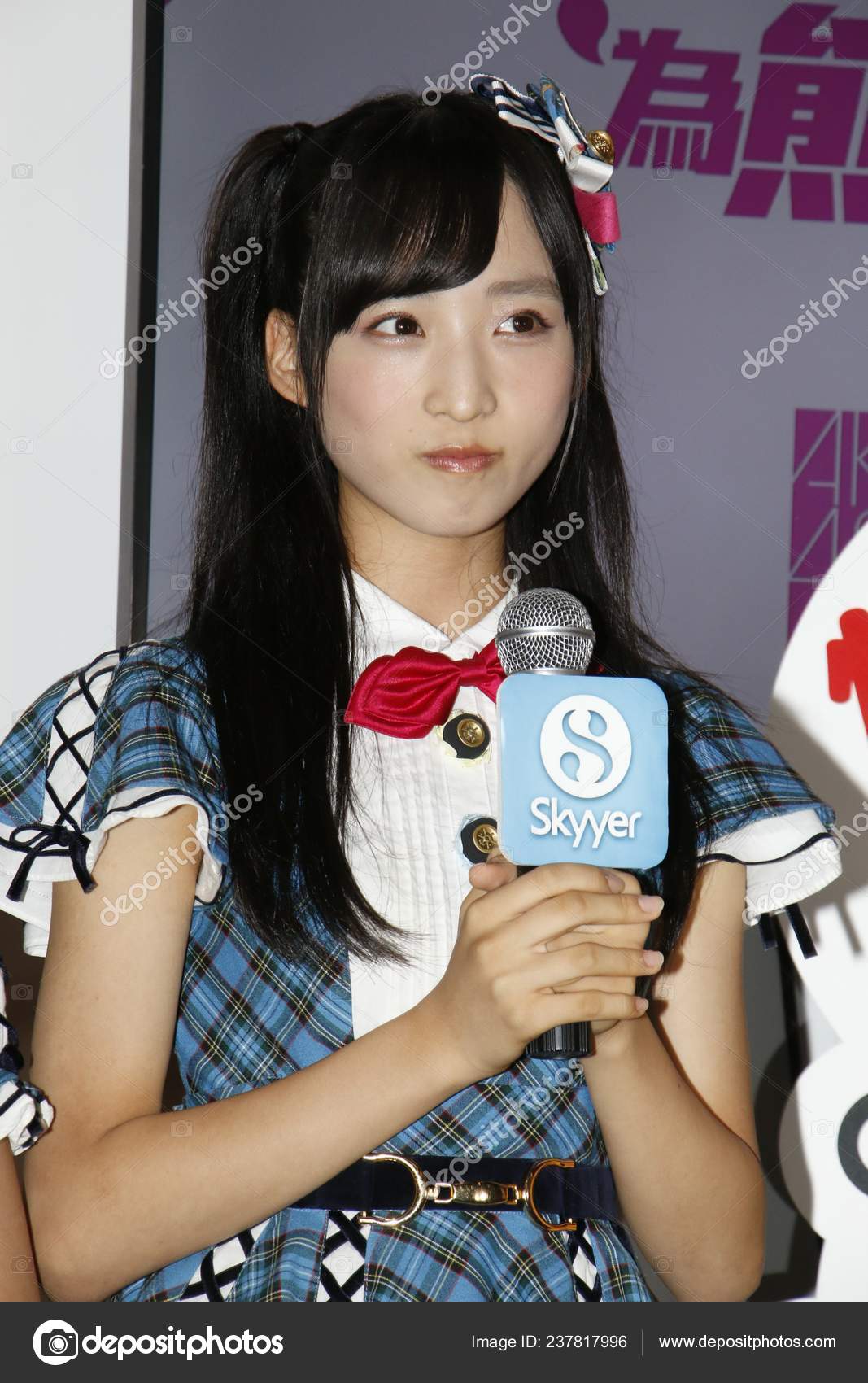 Yui Oguri Japanese Idol Group Akb48 Poses Promotional Event Japan's ...