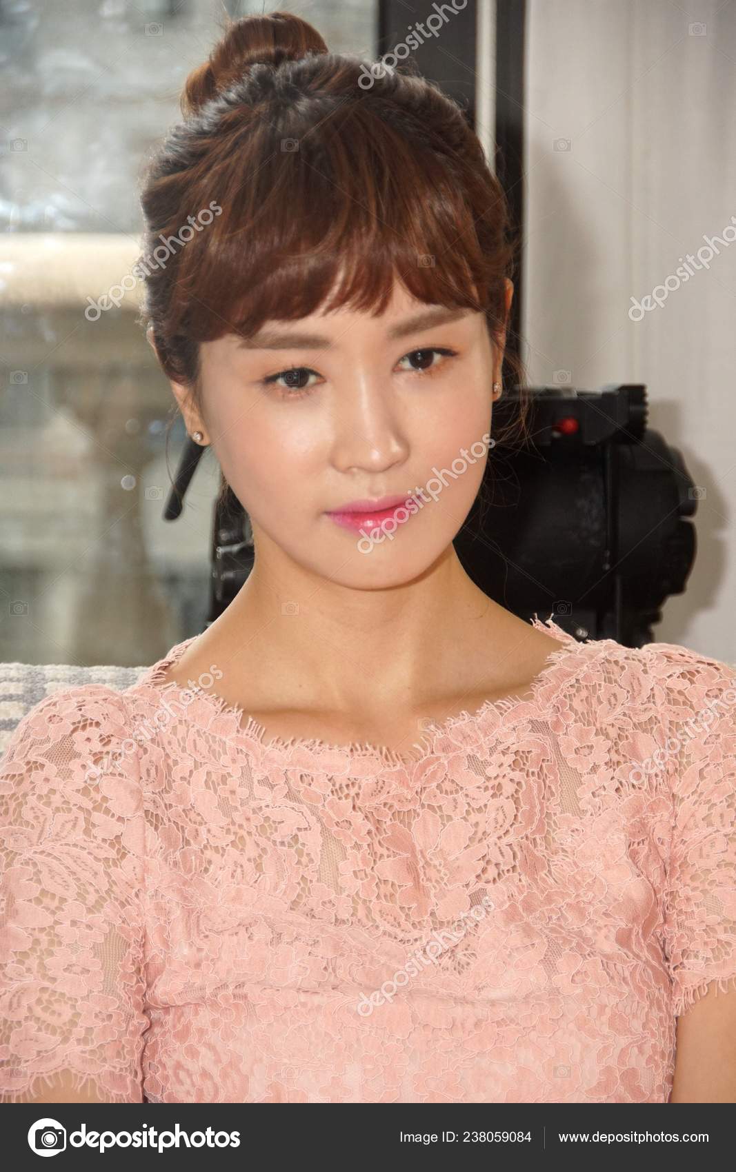 South Korean Actress Lee Hae Poses Set Her New Drama — Stock Editorial ...